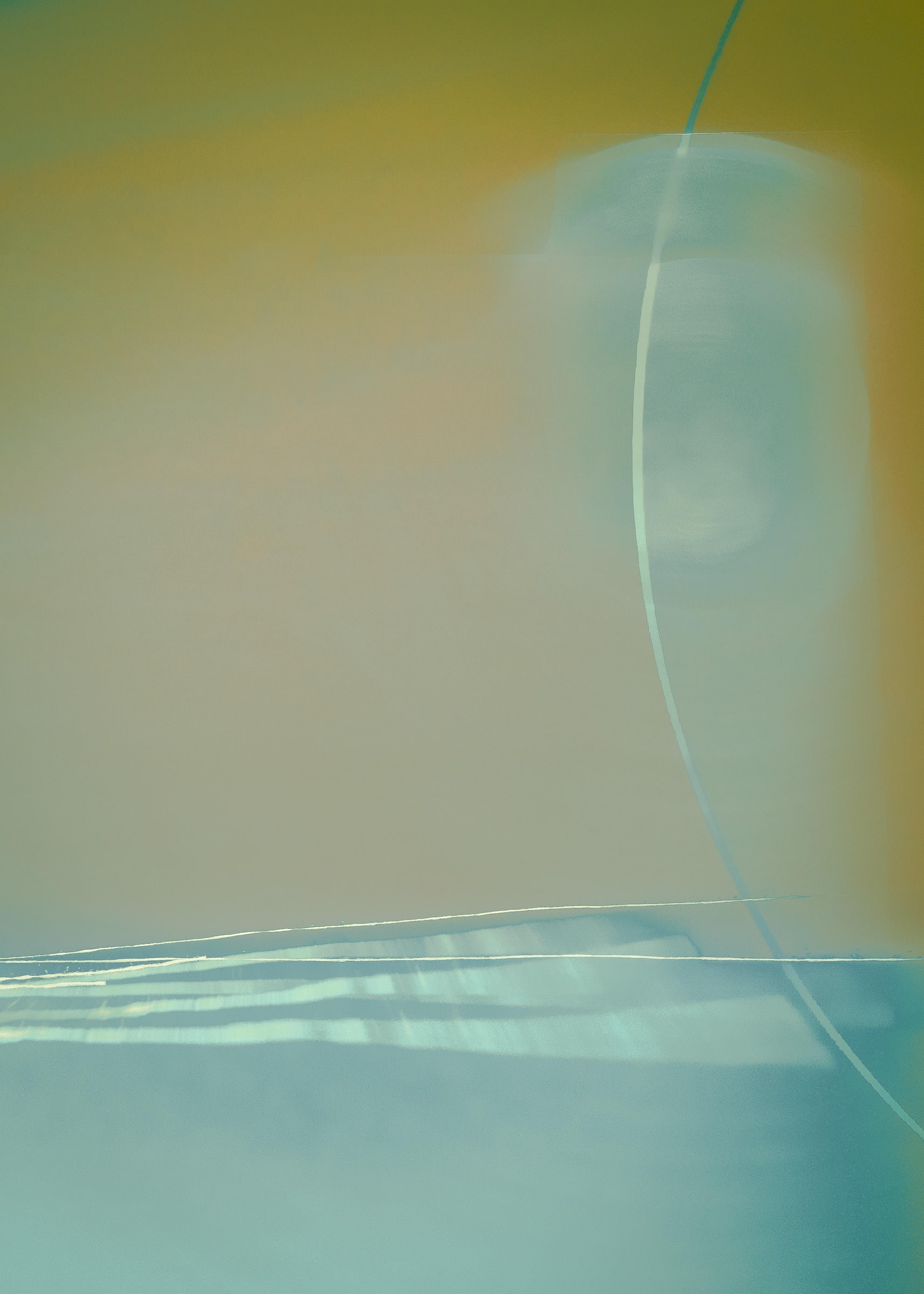 A quiet melancholy at the coast. An Abstract expressionist photograph ...